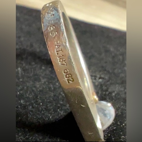 Tomasz Plodowski | Jewelry | Designer Tomasz Plodowski Sterling Silver 4k Gold 9mm Cz Tension ...